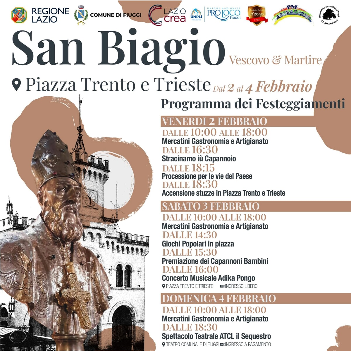 Fiuggi, Fervono i preparativi per la grande festa patronale di San ... Fiuggi, Fervono i preparativi per la grande festa patronale di San ...